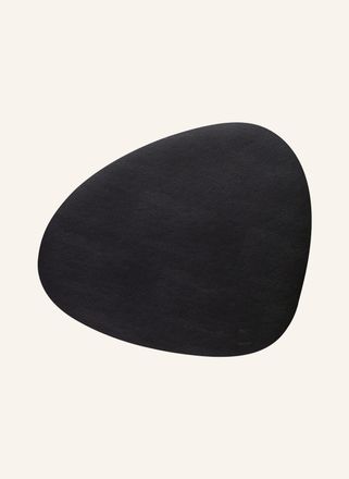 Lind DNA Linddna Tischset Curve L Aus Leder schwarz