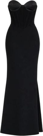 Actualee Femme, Robes, Noir, Taille: 36 FR Robes Maxi