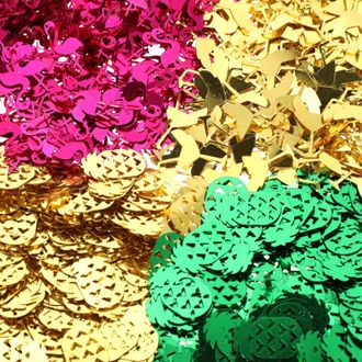 Angoily Hawaiian Party Konfetti Glitzer Streudeko Tischdeko Sommer Luau Motto Geburtstag Hochzeit Valentinstag Shower