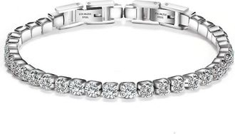 Orphelia Stainless Steel Tennis Bracelet ASG-055