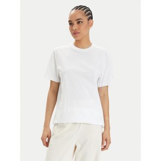 Champion T-Shirt 117207 Wei&szlig; Oversize