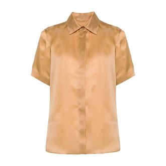 Max Mara Damen, Blusen & Hemden, Braun, 2XSGröße