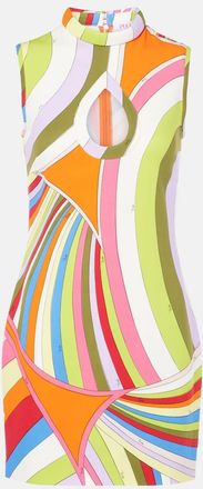 Pucci Minikleid Iride aus Crêpe