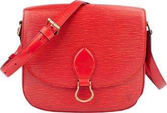 Louis Vuitton Crossbody Bags - Louis Vuitton Rouge Epi Leather Saint Cloud GM Cro - Gr. unisize - in Rot - f&uuml;r Damen