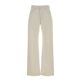 Ami Femme, Jeans, Beige, Taille: W26 Jean large