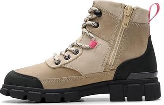 Clarks Childrens Evyn Hike K. Botte Tendance, Off White, 28
