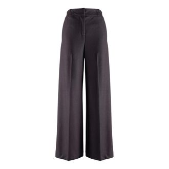 Nenette Weite Hosen - - Trousers - Damen - Schwarzk - 2XL