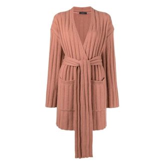 Joseph Femme, Pulls, Rose, Taille: 40 FR Cardigan Beige en Cachemire
