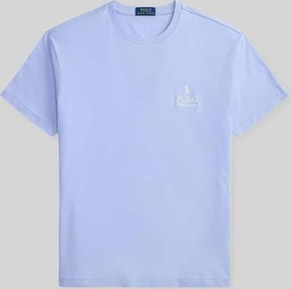 Polo Ralph Lauren Relaxed Fit T-Shirt aus reiner Baumwolle mit Logo-Stitching
