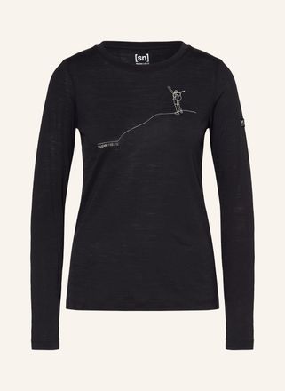 super.natural Funktionsshirt Berggl&uuml;ck schwarz