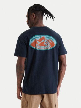 Element T-Shirt Epic ELYZT00578 Dunkelblau Regular Fit
