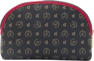 Pollini Femme, Sacs, Noir, Taille: ONE Size Heritage Pochette Beaut&eacute; &agrave; Fermeture &Eacute;clair