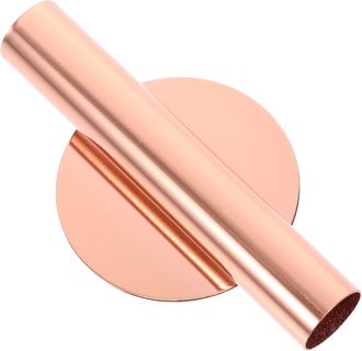 BESPORTBLE Wandvase Metall Rund Rosegold Dekorativer Wandhalter f&uuml;r Blumen Stabile Eisenblumenvase f&uuml;r Trockenblumen Wohnliche Wanddekoration f&uuml;r Esszimmer B&uuml;ro 