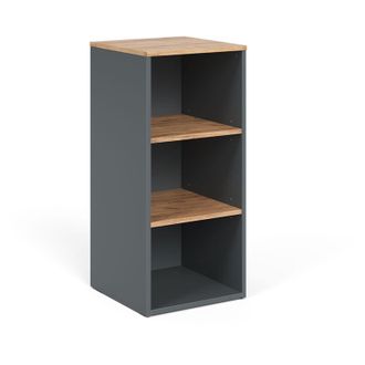 Vicco Armoire Midischrank Viktor, Anthracite/ch&ecirc;ne dor&eacute;, 40.2x88.2cm