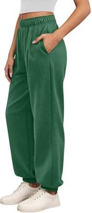 Generic Pantalon de Jogging Taille Haute pour Femme, Pantalon de Jogging Ample Y2k avec Poches, Pantalon de Sport dhiver et dautomne pour entra&icirc;nement n20