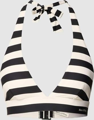 Marc O'Polo Bikini-Oberteil mit Streifenmuster Modell Classic