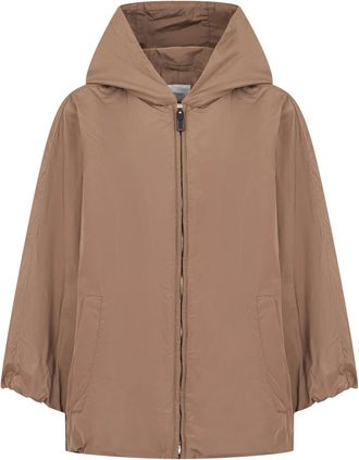 Max Mara Femme, Vestes, Beige, Taille: 38 FR Veste en taffetas hydrofuge