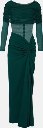 CHRISTOPHER ESBER Maxikleid Sonora mit Seidentüll