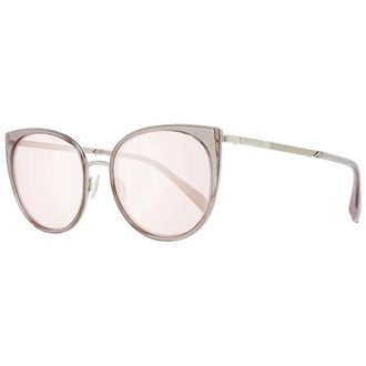Karen Millen Femme, Accessoires, Rose, Taille: ONE Size Lunettes de Soleil Roses Cat Eye Miroir Femmes