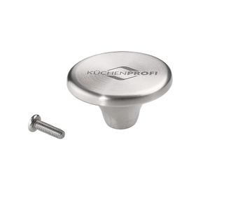 K&uuml;chenprofi K&uuml;chenprofi KP400012800 Deckelknopf-Kp400012800 Kochzubeh&ouml;r, 18/8 Edelstahl, Silber