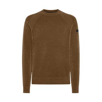 Roberto Ricci Design Velvet Round Knit - - Knitwear - Herren - Gr&uuml;n - L