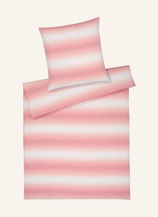Elegante Elegante Bettw&auml;sche Layer Mit Leinen rosa