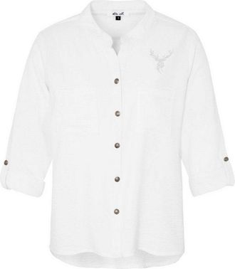 hangOwear Trachtenbluse Trachtenbluse - ADRIANE - offwhite