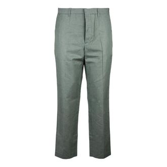 Hindustrie Homme, Pantalons, Vert, Taille: L Pantalon de costume