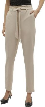 Vero Moda Pantalon Fluide Beige Femme Liva