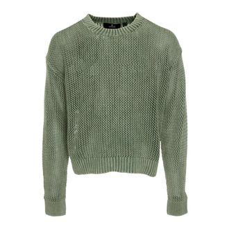 Represent Open Gauge Strickpullover - - Knitwear - Herren - Gr&uuml;n - L