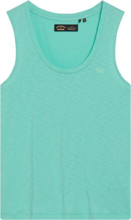 Superdry Damen Tanktop mit weitem Rundhalsausschnitt Neonmintgrün 40