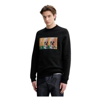 Paul Smith Skull Square Sweatshirt - - Sweatshirts & Hoodies - Herren - Schwarzk - S