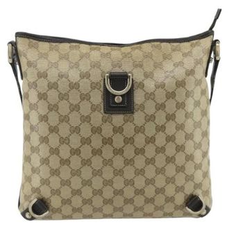 Gucci Sac bandouli&egrave;re vintage Pre-owned - Femme - Pre-owned - Brun - Taille: ONE Size