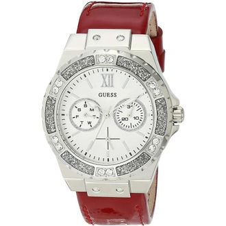 Guess Limelight W0775L11 Multifunktionsuhr - - Accessories - Damen - Rot - ONE SIZE
