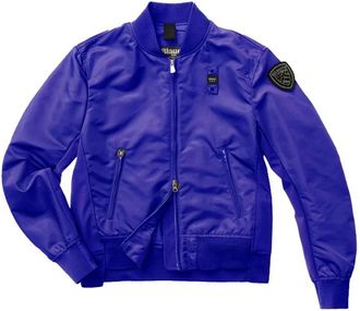 Blauer Femme, Vestes, Bleu, Taille: 38 FR Laurie Bomber Jacket