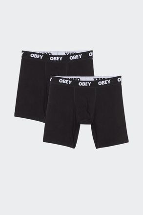 Obey Lot de 2 boxers - Taille S