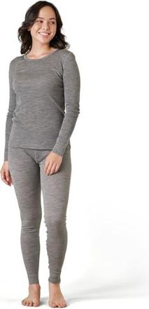 Lapasa Ensemble de sous-Vêtements Thermiques Femme en Laine Mérinos 100% Naturelle Sport Chaud Léger Pantalon Bas et Haut Maillot de Corps Automne/Hiver L58 