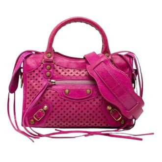 Balenciaga Pre-owned Vintage Satchel - Femme - Pre-owned - Rose - Taille: ONE Size
