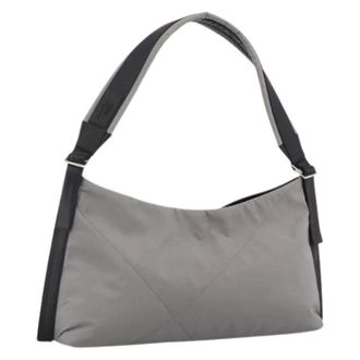 Ferragamo Pre-owned Nylon Shoulder Bag - - Pre-owned - Damen - Grau - ONE SIZE