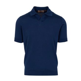FILIPPO DE LAURENTIIS Herren, Oberteile, Blau, MGr&ouml;&szlig;e