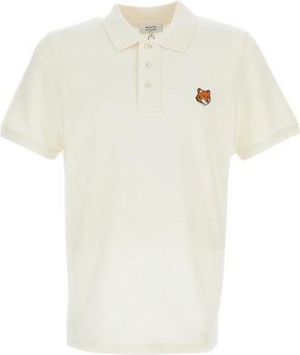 Maison Kitsun&eacute; Homme, Tops, Beige, Taille: S Polo