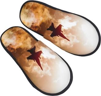 Generic Pantoufle Maison Mod&egrave;le De Chasseur &Agrave; R&eacute;action Raaf Hiver Chaussures Chaudes Antid&eacute;rapantes Chaudes Pantoufles Unique Hiver Pantoufles Pour Maison Voy