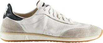 Patrizia Pepe Homme, Chaussures, Blanc, Taille: 40 EU Running Skin Baskets 93