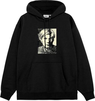 Obey Homme, Sweatshirts et sweats à capuche, Noir, Taille: M Sweat à Capuche Imprimé pour Homme