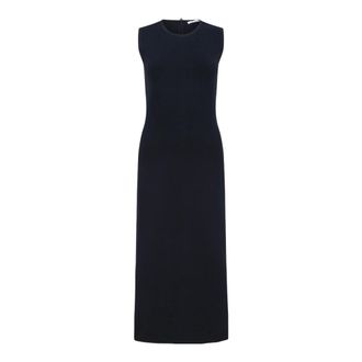 Max Mara Femme, Robes, Bleu, Taille: 40 FR Long Sleeveless Dress