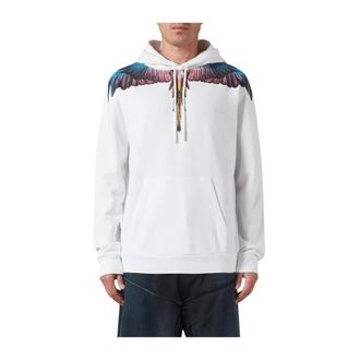 Marcelo Burlon Herren, Sweatshirts & Hoodies, Wei&szlig;, XLGr&ouml;&szlig;e
