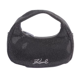 Karl Lagerfeld Abend-Signatur Kleiner Hobo - - Bags - Damen - Schwarzk - ONE SIZE