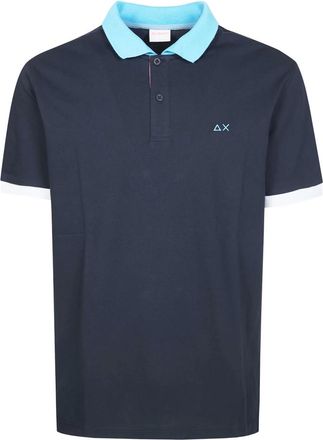 Sun 68 Homme, Tops, Bleu, Taille: XL Polo Chemises