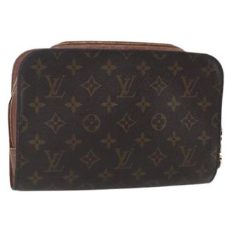 Louis Vuitton Pre-owned Canvas Clutch - - Pre-owned - Damen - Braun - ONE SIZE