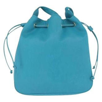 Saint Laurent Sac bandouli&egrave;re en nylon Pre-owned - Femme - Pre-owned - Bleu - Taille: ONE Size